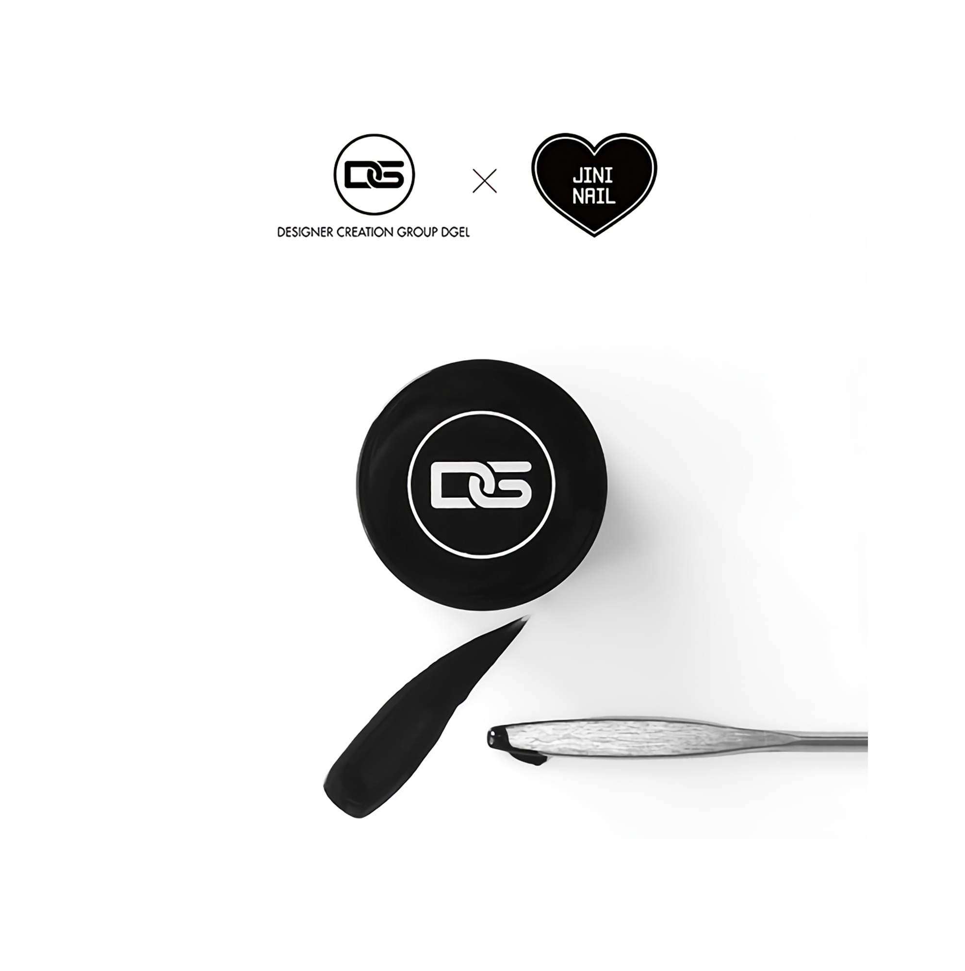 DGEL X JINI Black Painting Gel